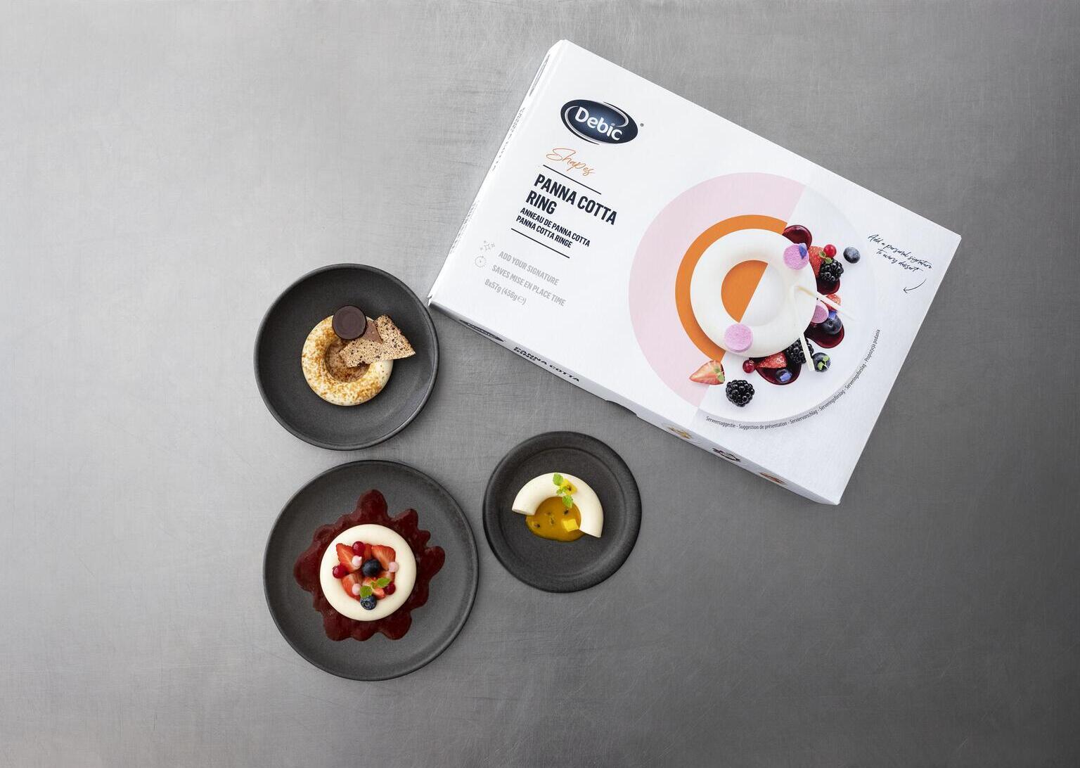 Debic Shapes, Diepvries dessert componenten | Debic