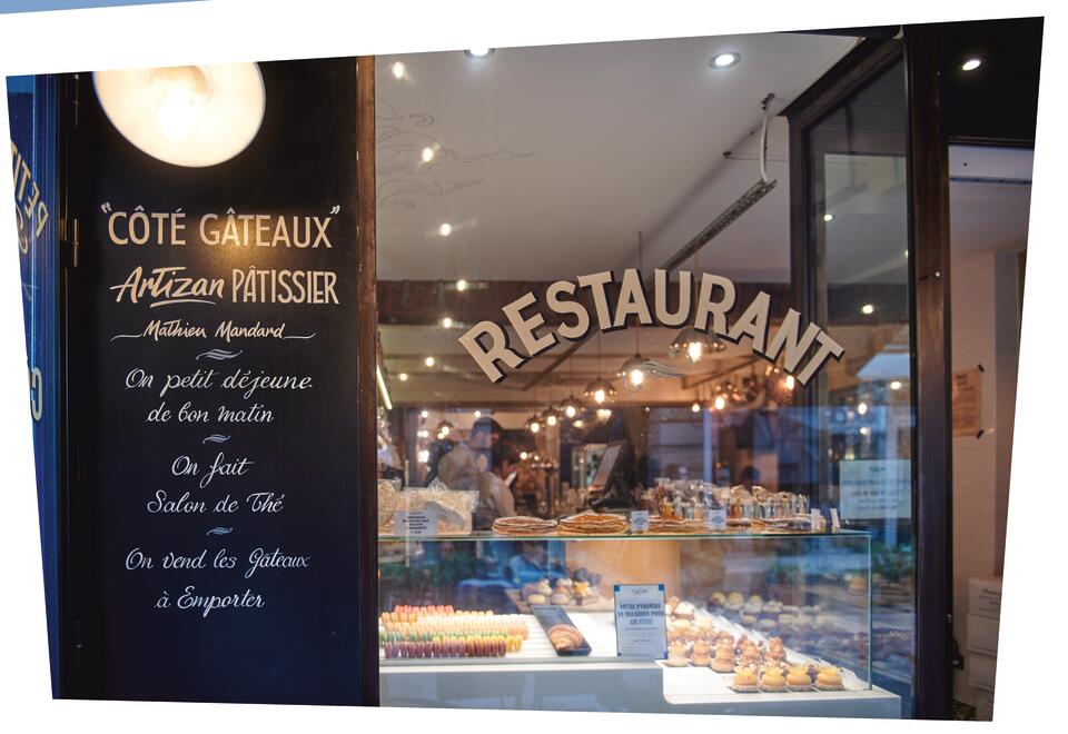 Les Artizans in Paris combines patisserie and gastronomy
