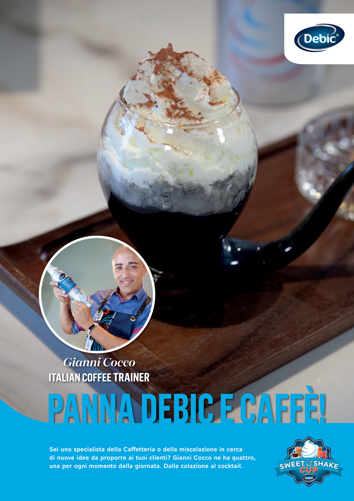 Ricettario Sweet and Shake Panna e Caffè | Debic